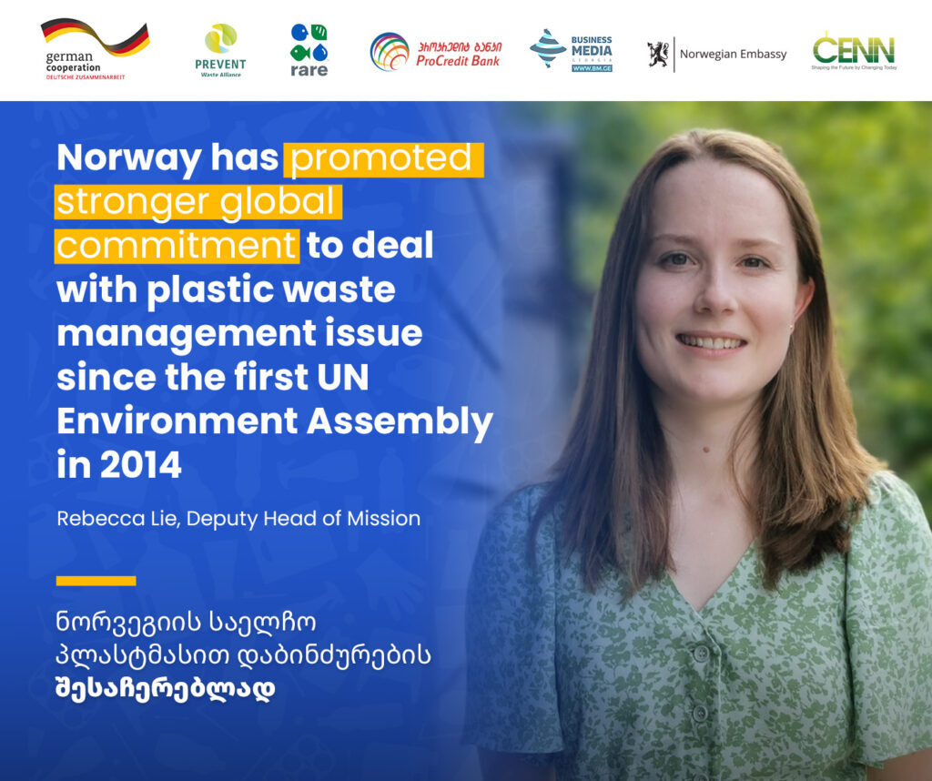 Norwegian Embassy in Georgia is joining the Beat Plastic Pollution ...